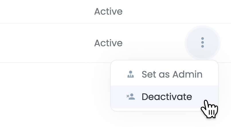 Adding and Removing Team Members